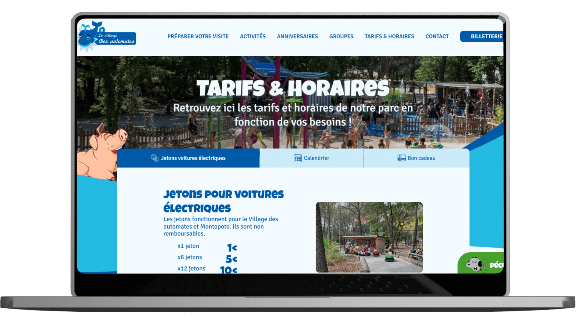 Le nouveau site internet du parc de loisirs en Provence : Le Village ...